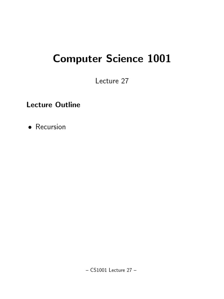 lecture27 | PDF | Directory (Computing) | Computer File