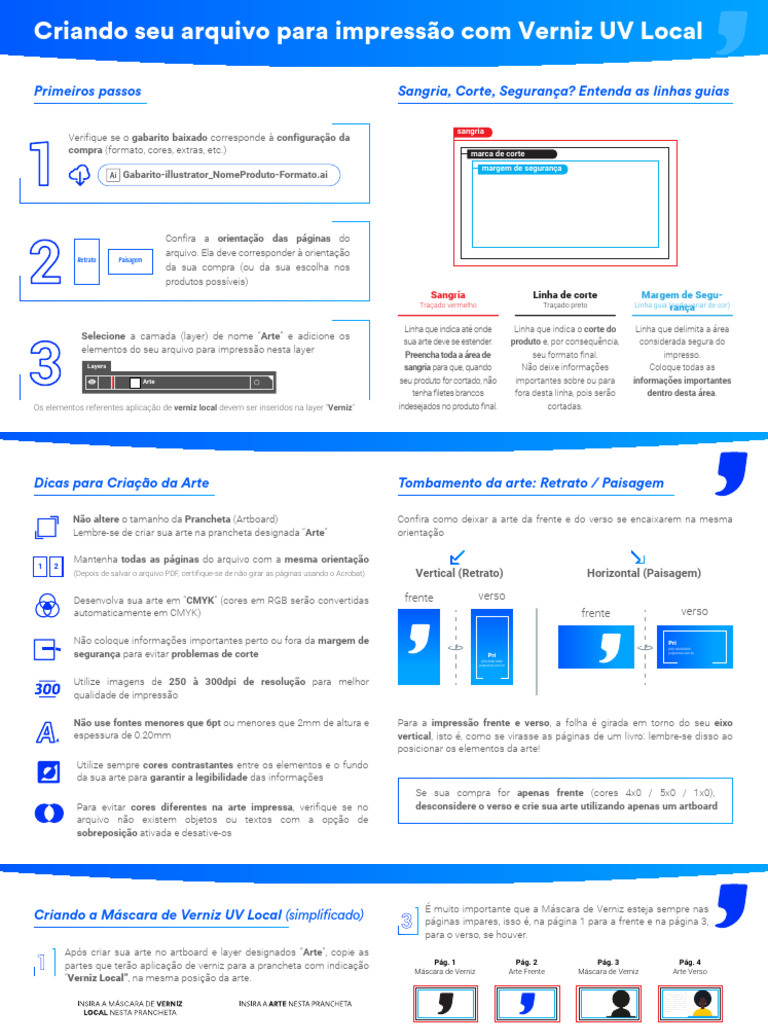 Instrucoes Illustrator - Intrucoes Verniz Refile | PDF | Programas | Design gráfico