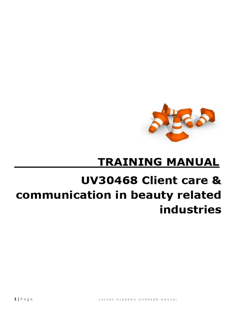 UV30468 Client Care and Communication | PDF | Communication | Nonverbal ...