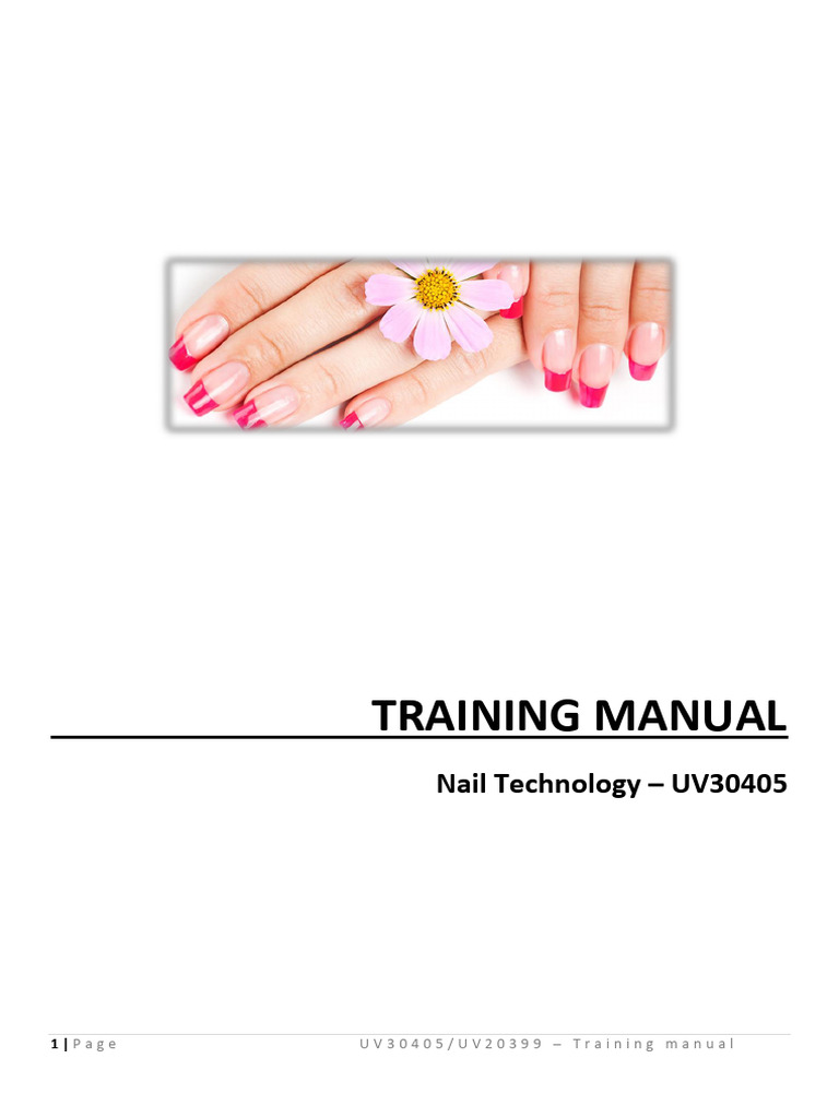 Nail Tech Training Guide | PDF | Nail (Anatomy)