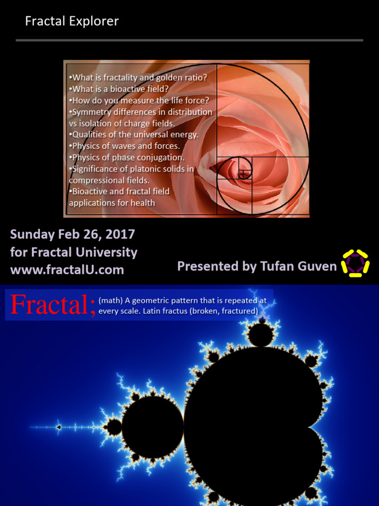 Fractal Explorer TufanGuven1. Numerology | PDF | Fractal | Pattern