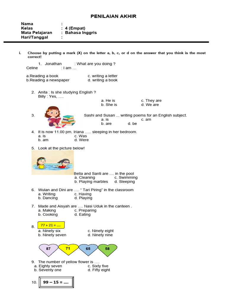 Sas Bing Kelas 4 | PDF