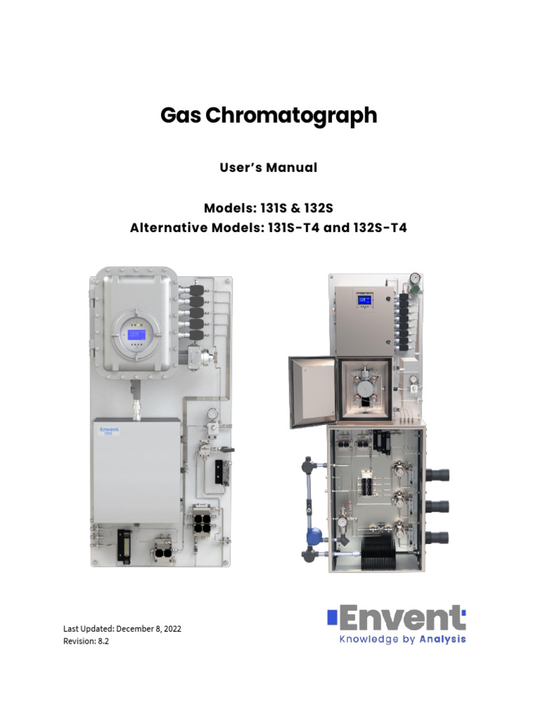 GC Div 1 2 Analyzer Users Manual r8 2 | PDF | Gas Chromatography