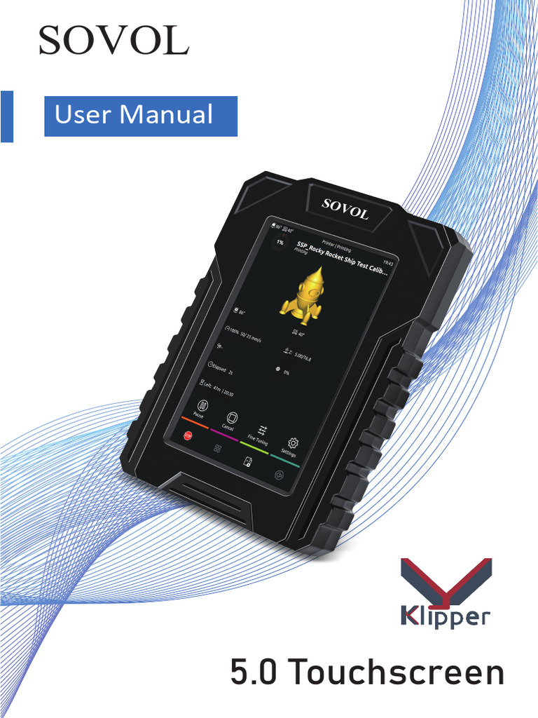 Sovol SV06 Touchscreen User Manual | PDF | Accelerometer | Usb