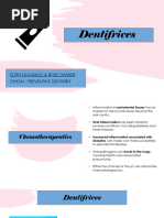 Toothpaste Abrasive List | PDF | Mouth | Dentistry