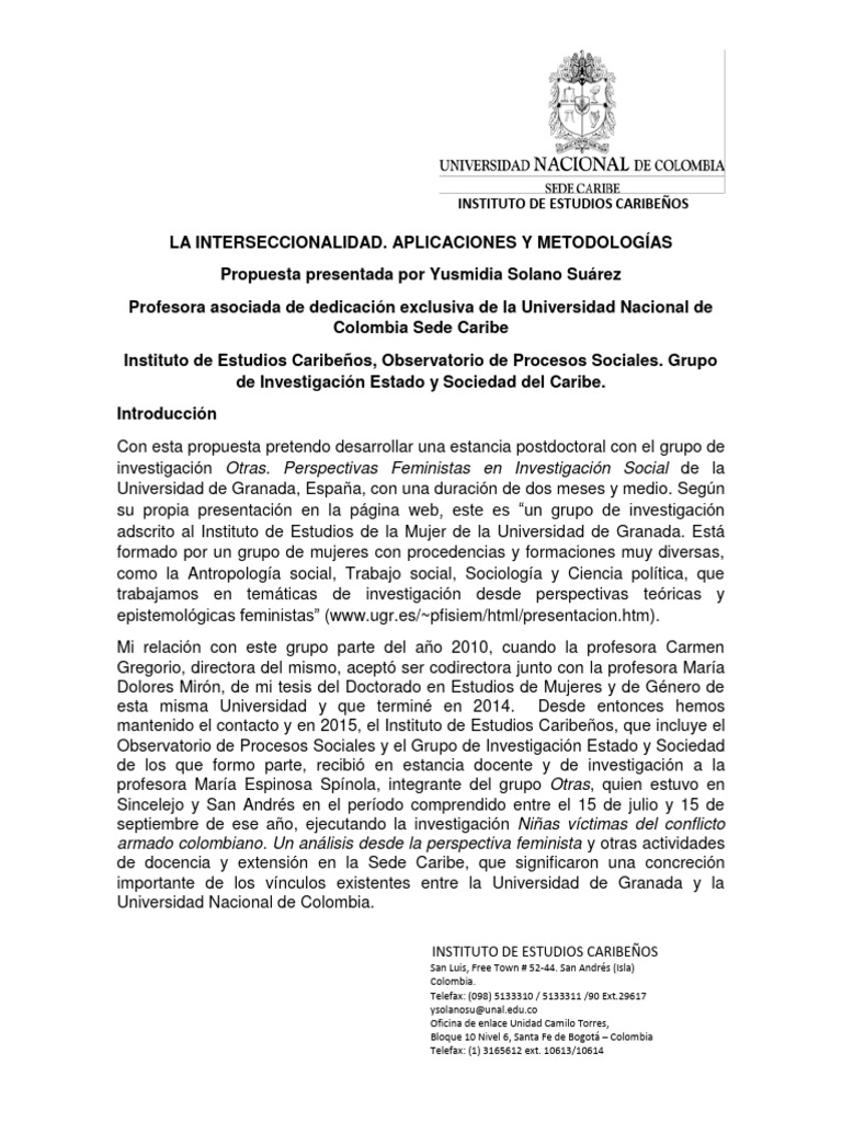 INTERSECCIONALIDAD.-APLICACIONES-Y-METODOLOGIAS.YSS_ | PDF ...