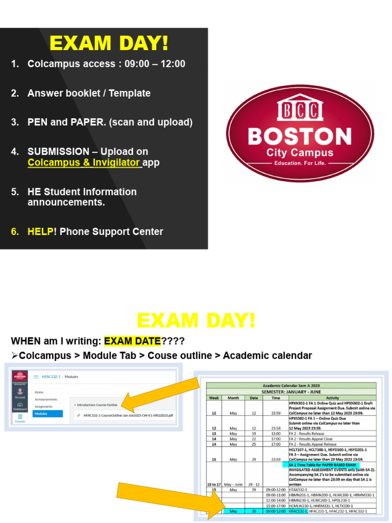 Colcampus Exam Submission Guidelines | PDF | Career & Growth