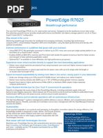 Poweredge r570 Spec Sheet | PDF | Solid State Drive | Data Center