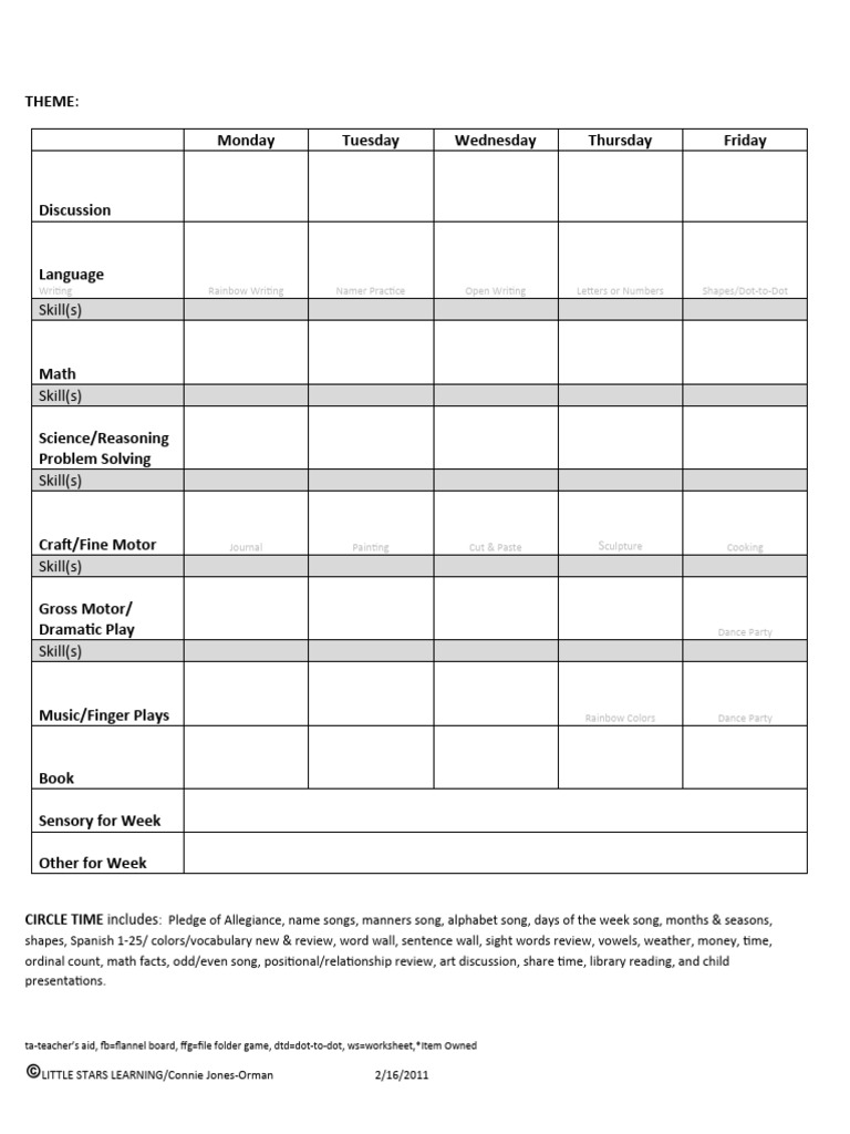 Weekly Learning Activities Plan | PDF | Language Arts & Discipline