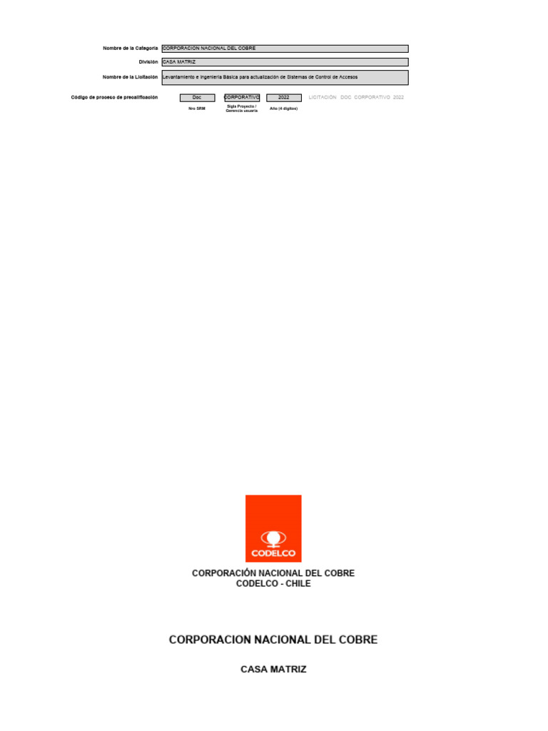 ANT-01 Identificacion Del Proponente | PDF