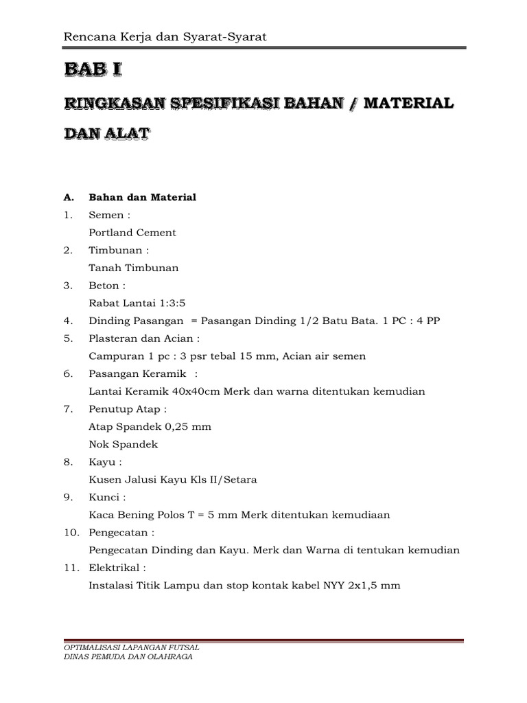 RKS Futsal | PDF | Sains & Matematika | Teknologi & Rekayasa
