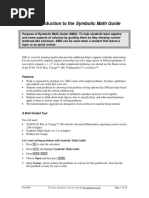 SMath Studio Tutorial Guide | PDF | Function (Mathematics) | Parameter (Computer Programming)