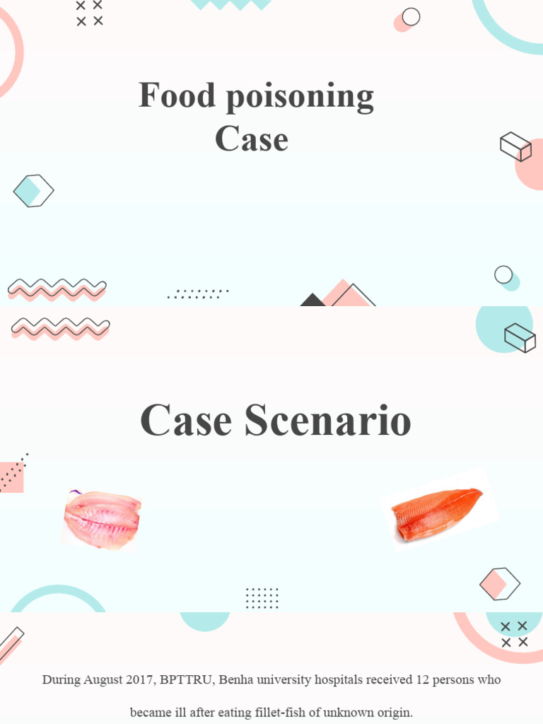 Food Poisoning Case Study: Fish Toxicity | PDF | Nausea | Intravenous ...