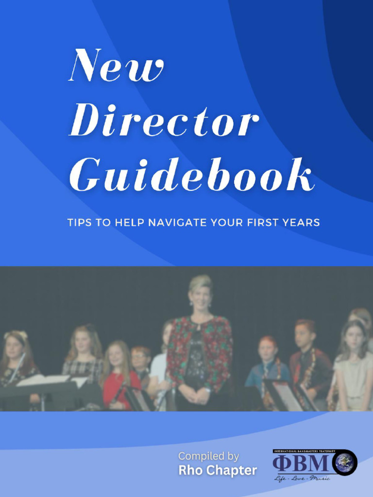 New Band Director Essentials | PDF | Audition | Bookkeeping