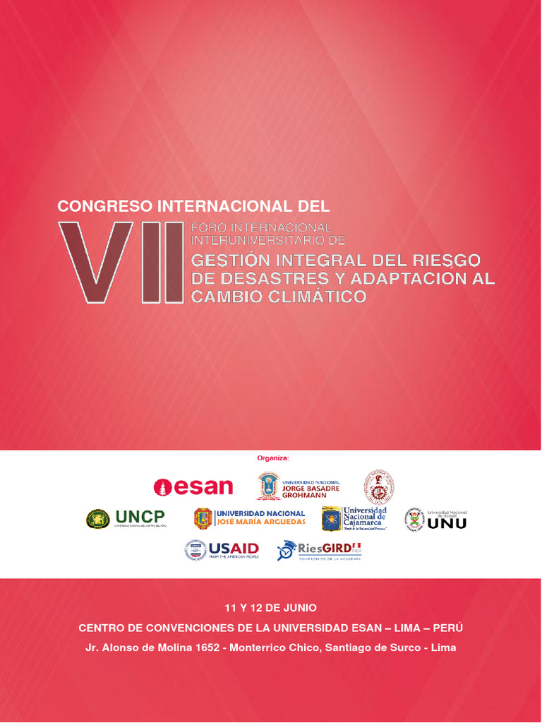 Programa Congreso Gird y Acc | PDF | Calificaciones | Titulo academico