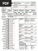 Starfinder 2e Character Sheet | PDF | Role Playing Games