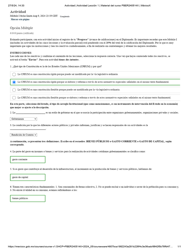 Actividad Actividad Lección 1 Material Del Curso Pber240514x