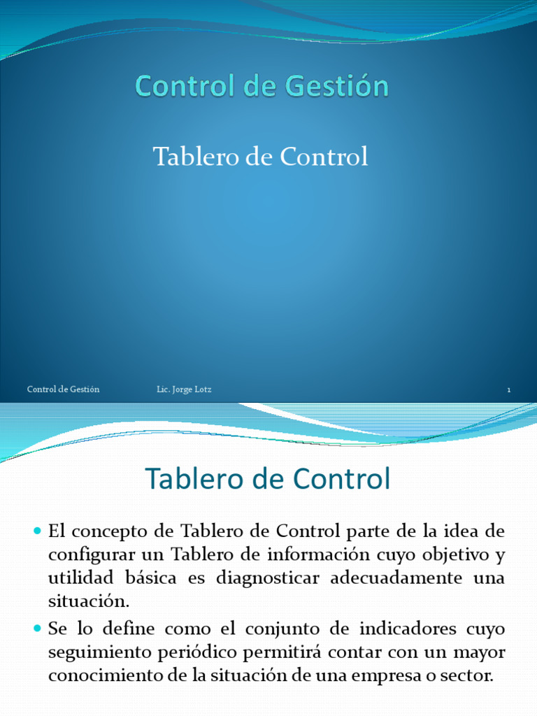 Tableros de Control Empresarial | PDF | Business | Toma de decisiones
