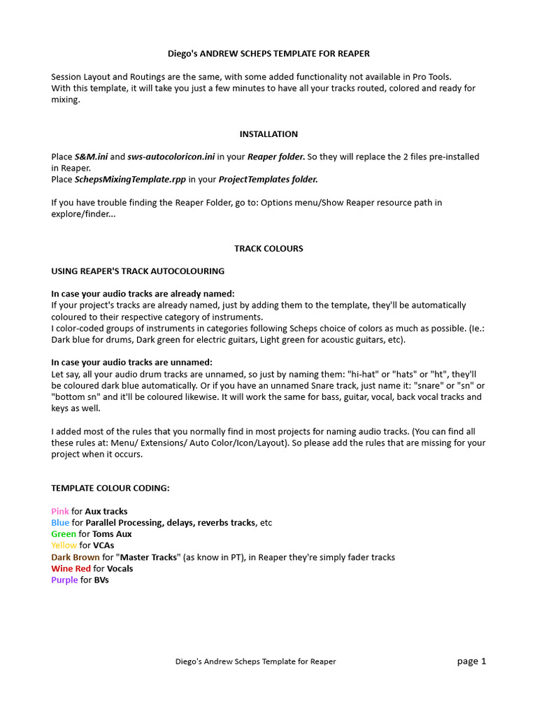 Diego SSC He Ps Template Instructions | PDF