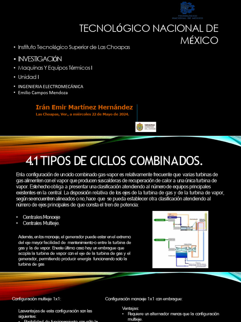 A1 (Iran Emir Matinez Hernandez) | PDF | Cogeneración | Máquina de vapor