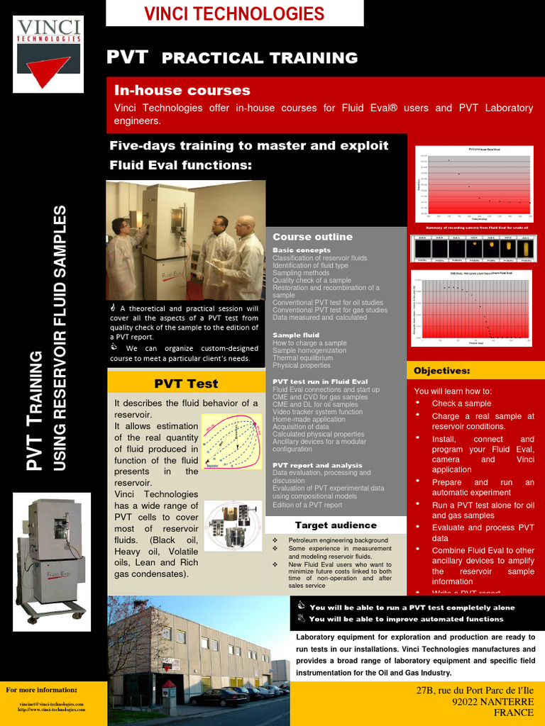 PVT Training | PDF | Petroleum Reservoir | Petroleum