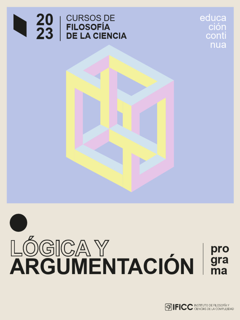 Programa - Logica y Argumentacion | PDF | Lógica | Pensamiento