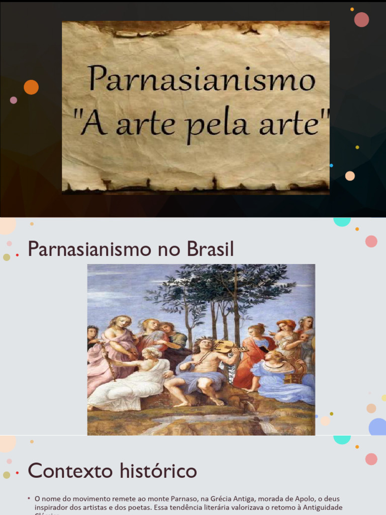 Parnasianismo: Contexto e Características | PDF | Poesia