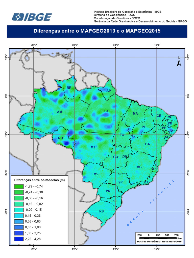 Diferencas MAPGEO2015 | PDF