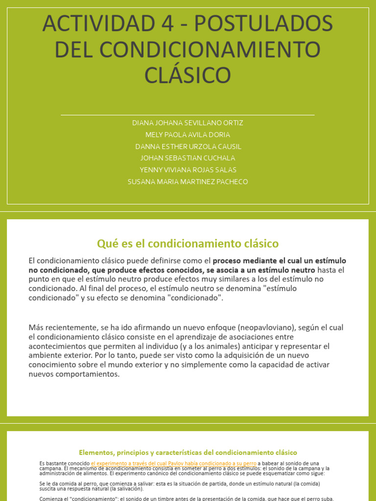 Condici 0101 | PDF | Comportamiento | Conceptos psicologicos