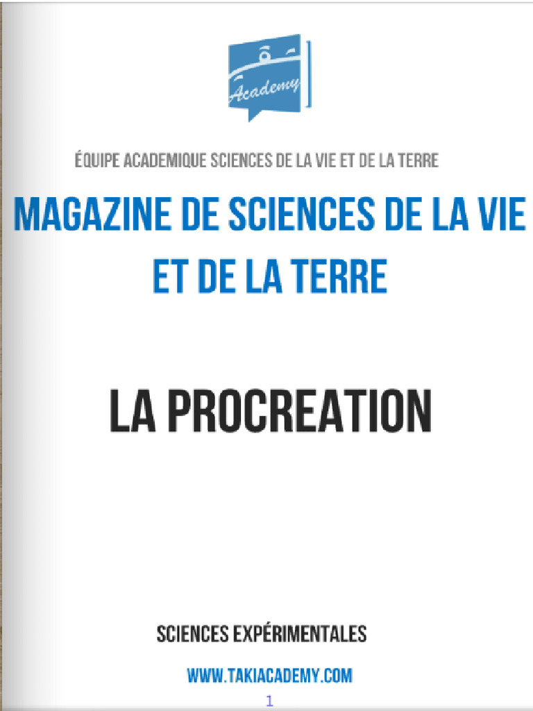 La Procréation | PDF