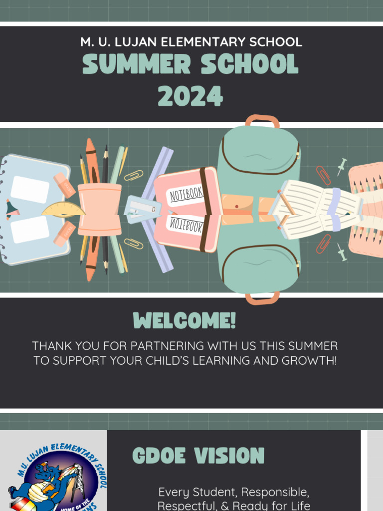 Mules Summer School Orientation 2024 | PDF | Career & Growth | Self-Improvement
