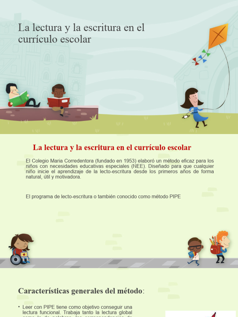 Método PIPE para Lecto-Escritura NEE | PDF | Dislexia | Aprendizaje