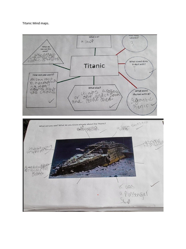 Titanic Mind Maps 1 | PDF
