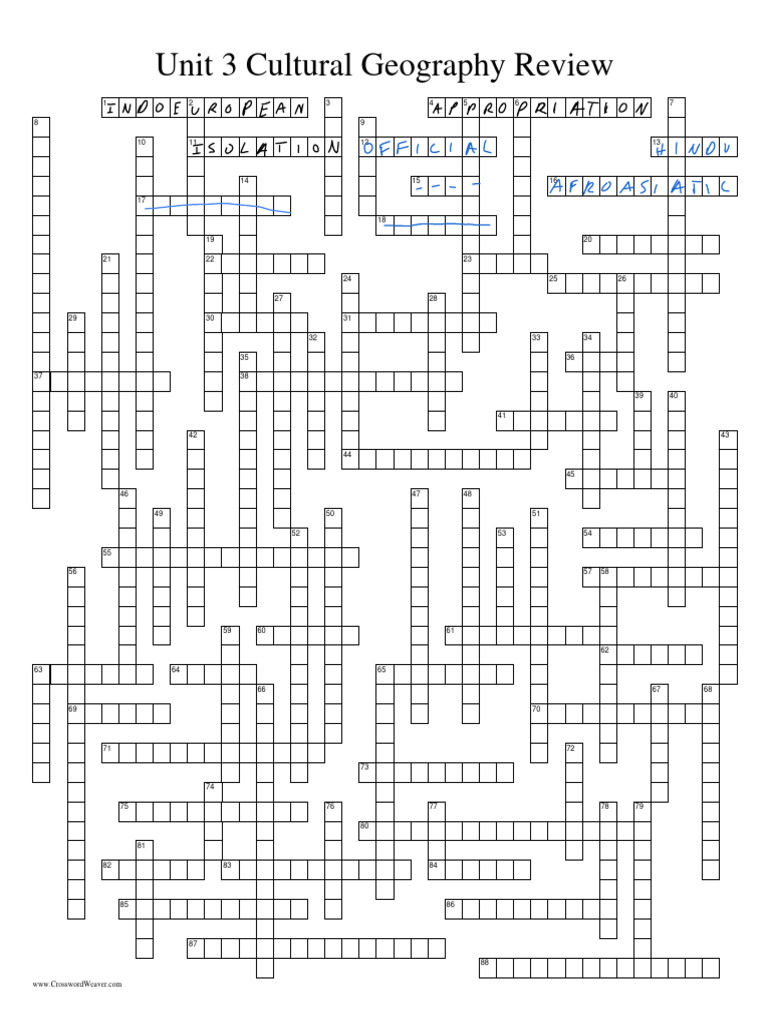 Cultural Geography Unit 3 Review | PDF | Folklore | Asia