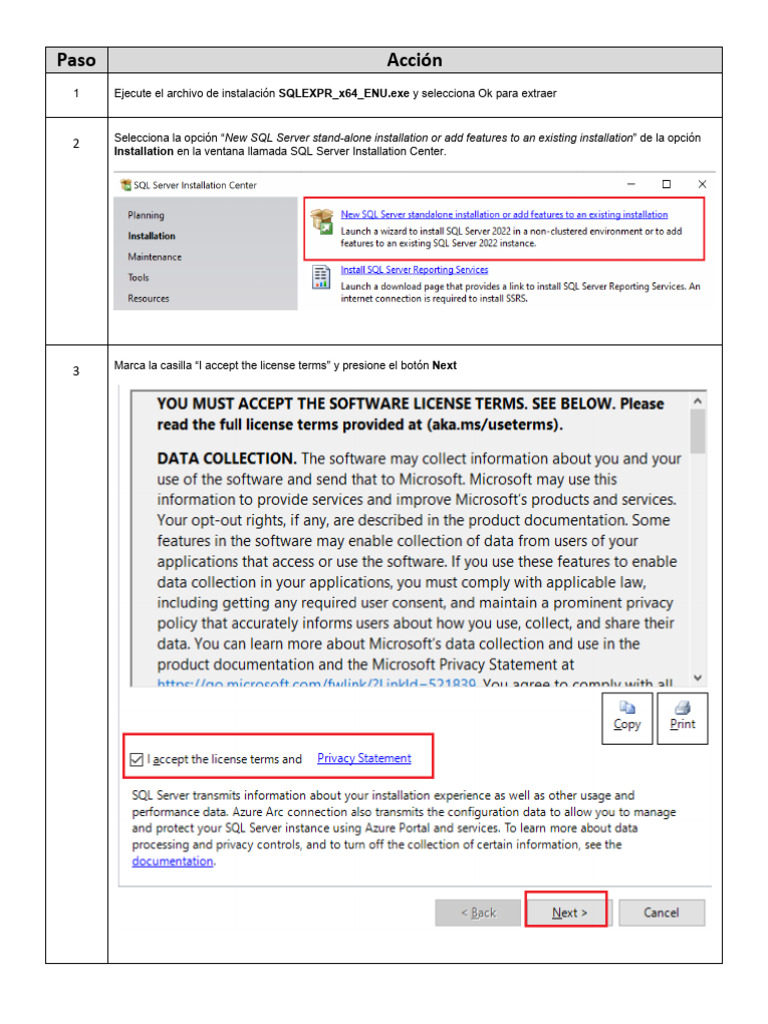 Manual SQL 2022 | PDF
