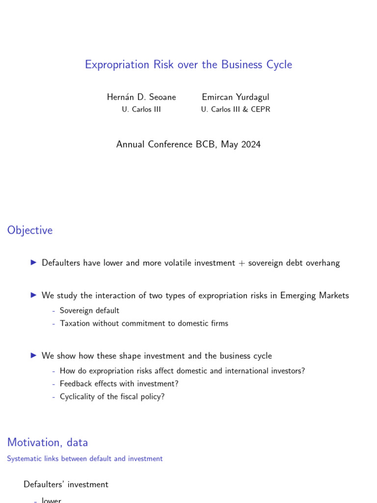 4A 1A HERNAN SEOANE Presentation Seoane | PDF | Investing | Government Debt