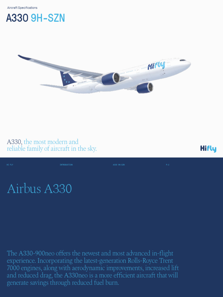 HiFly - A330 9H SZN | Download Free PDF | Aviation | Transport