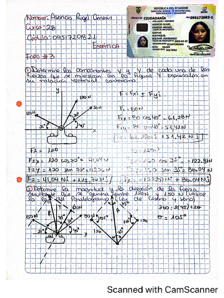 Foro 3 Estatica | PDF