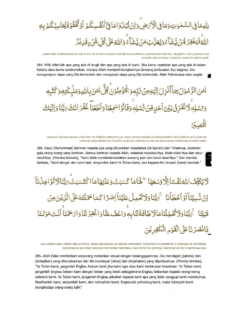 AYAT PENTING | PDF