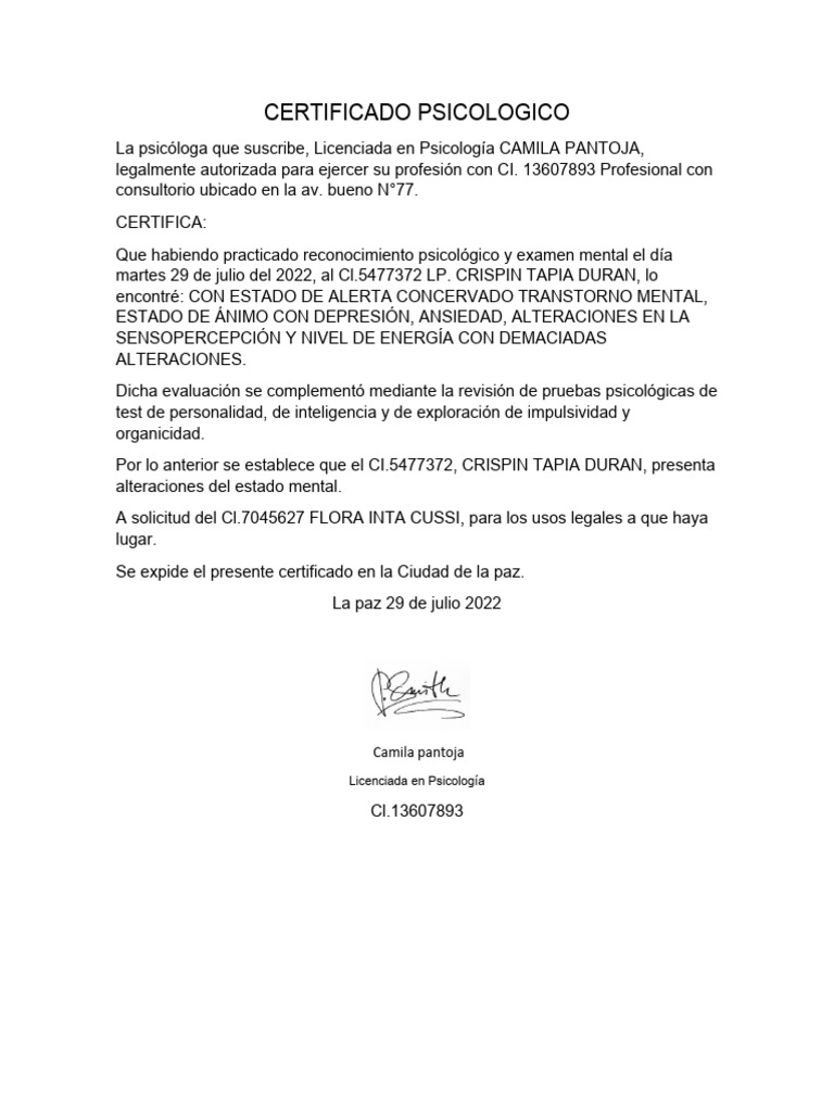 Ceti Fica Dos | PDF | Sicología | Ciencias del comportamiento