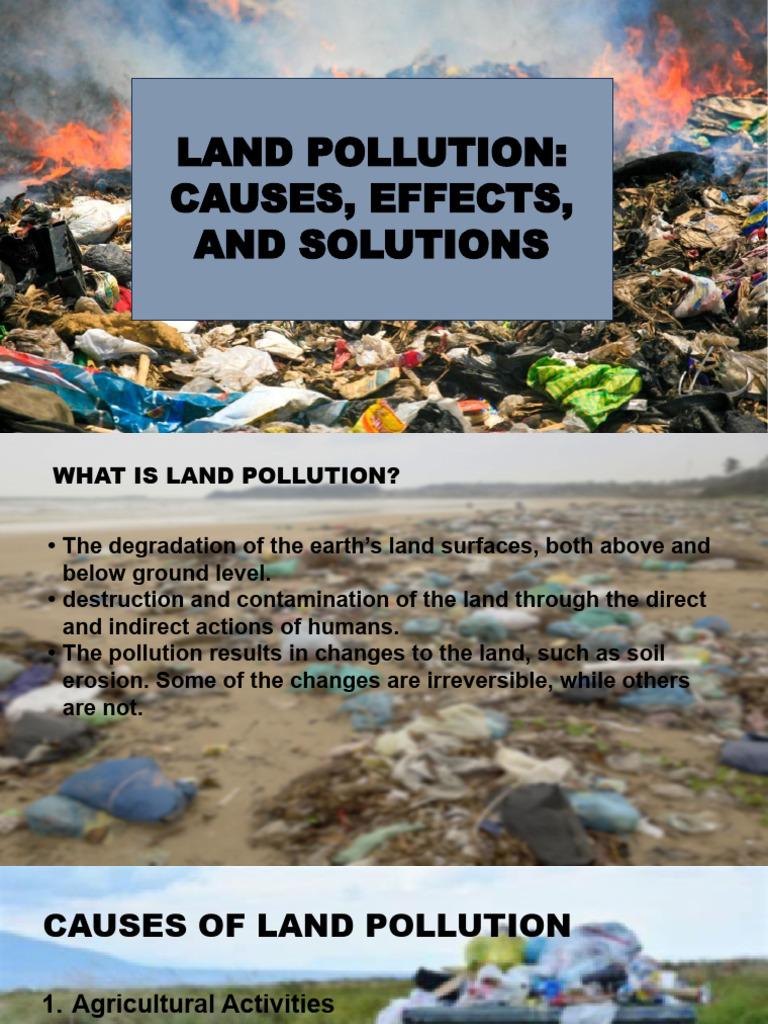 Land Pollution | PDF