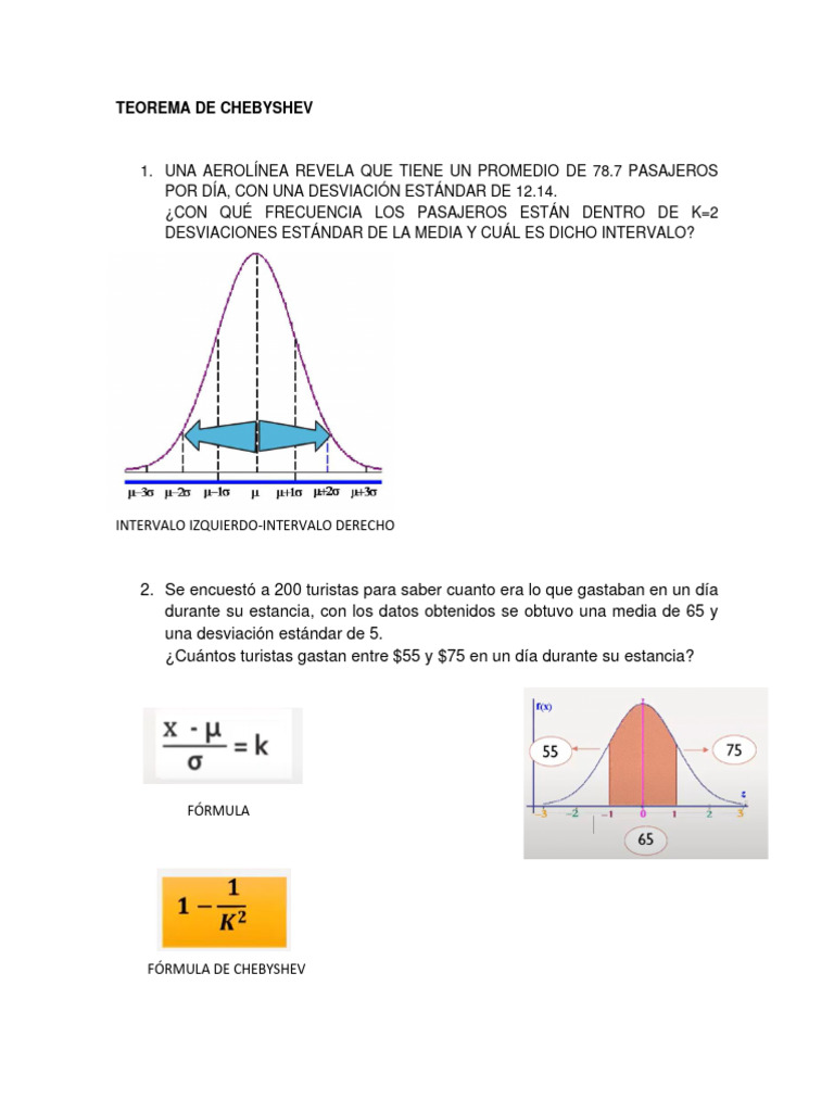 TEOREMA DE CHEBYSHEV | PDF