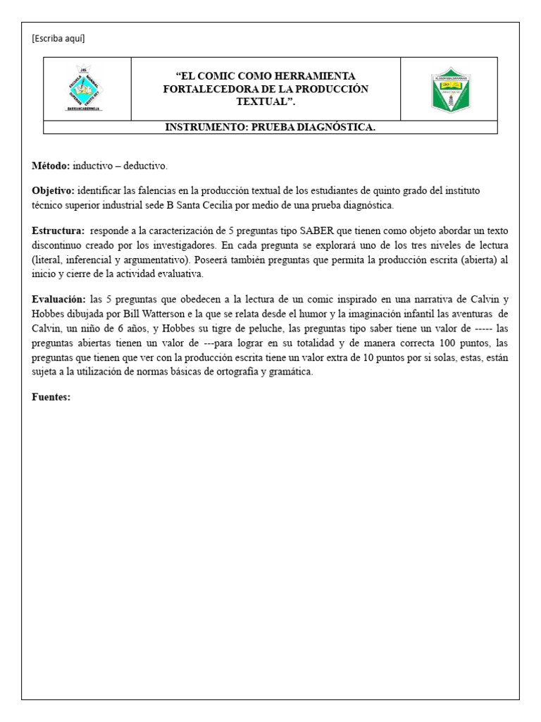 Prueba Diagnostica - Gni | PDF