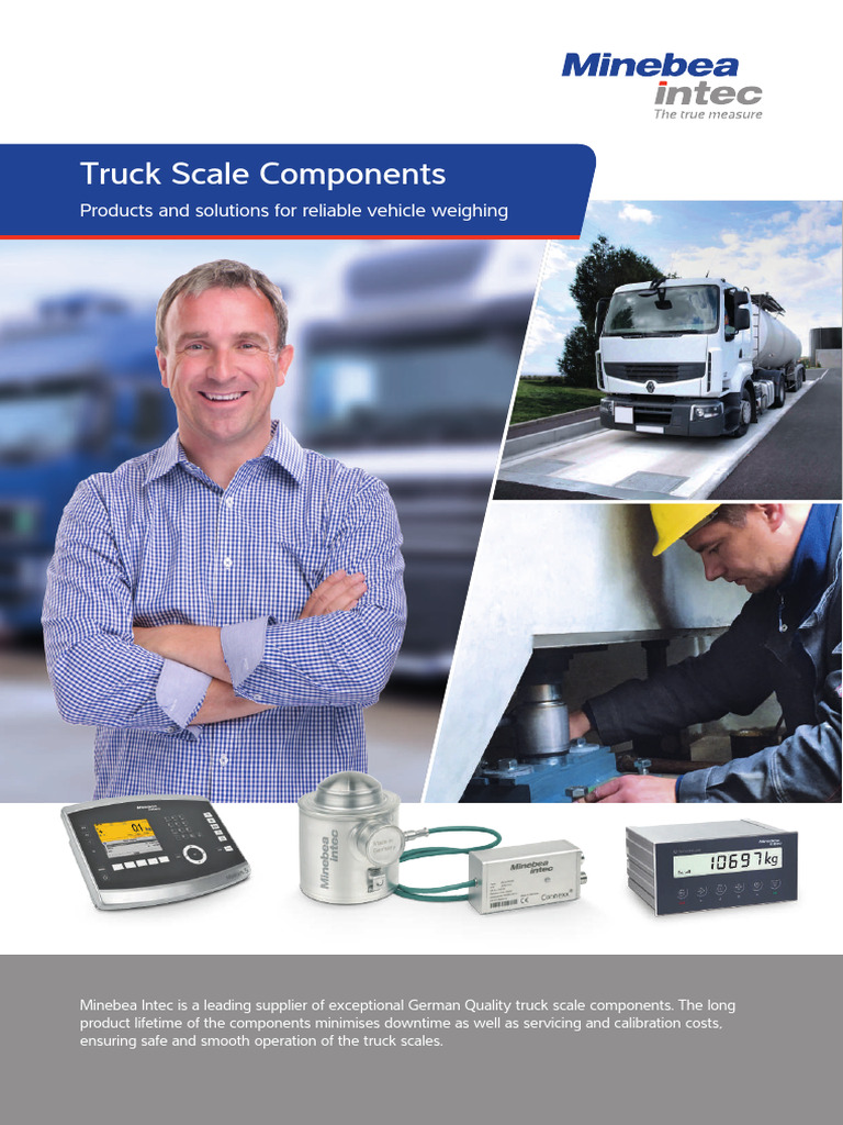 Brochure __ Truck Scale Components | PDF | Reliability Engineering | Truck
