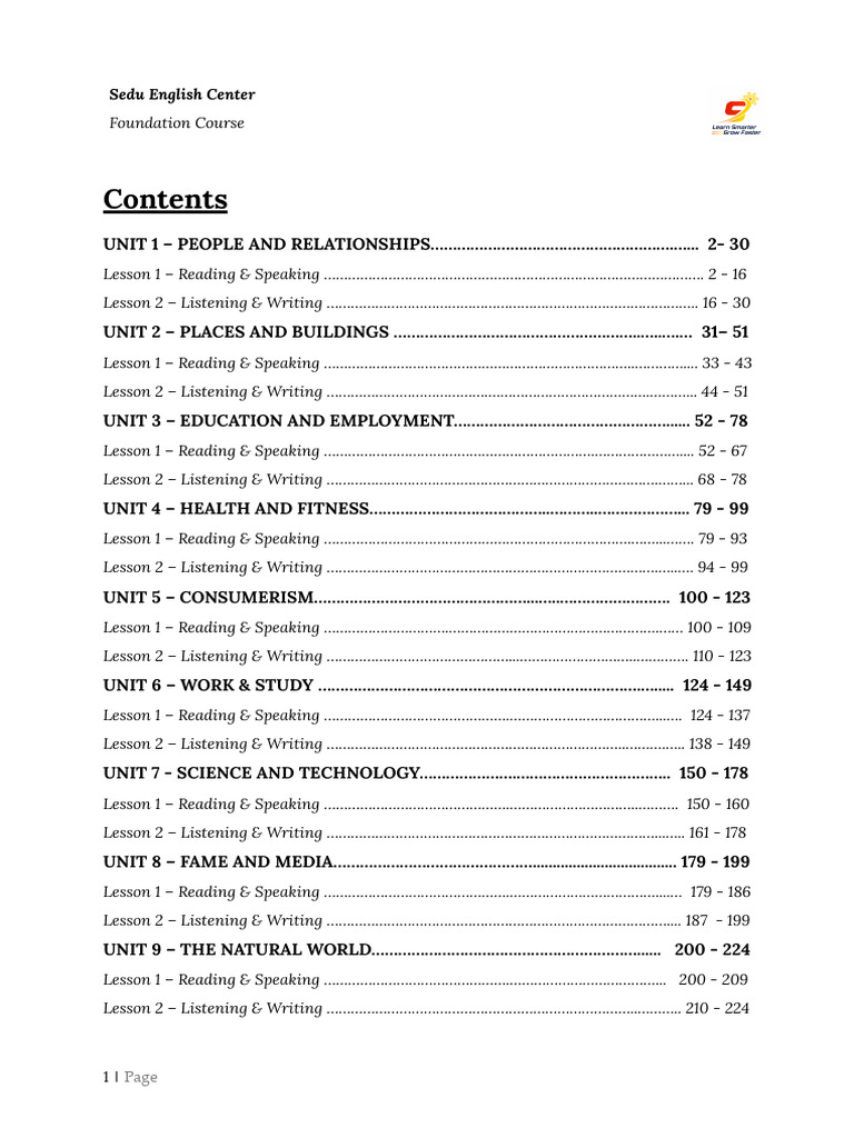 English Course for Beginners | PDF | Self-Improvement | Wellness