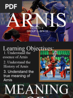 12 Strikes and Blocks in Arnis | PDF