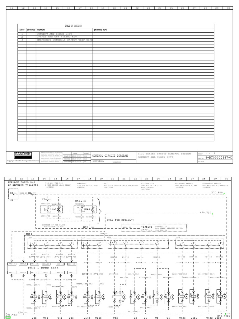 Sheet Contents Revision Info Revision | PDF