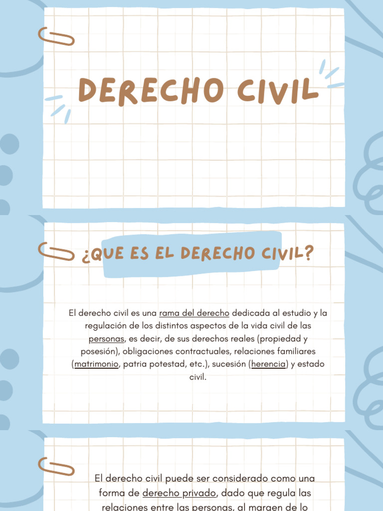 Derecho Civil | PDF | Derecho Civil (Common Law) | Divorcio
