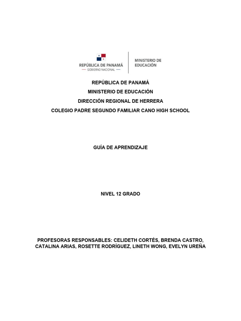 Guia Duodecimo 1 2021 | Download Free PDF | Résumé | Noun