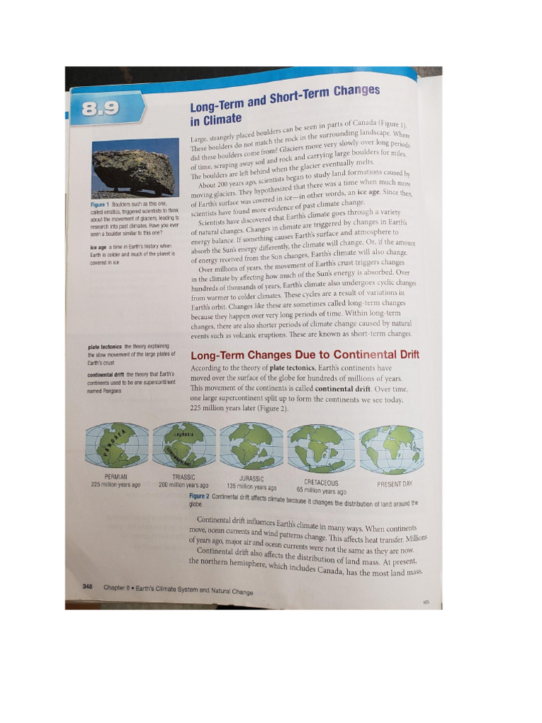 Textbook LongandShort-termChangesinClimate | PDF